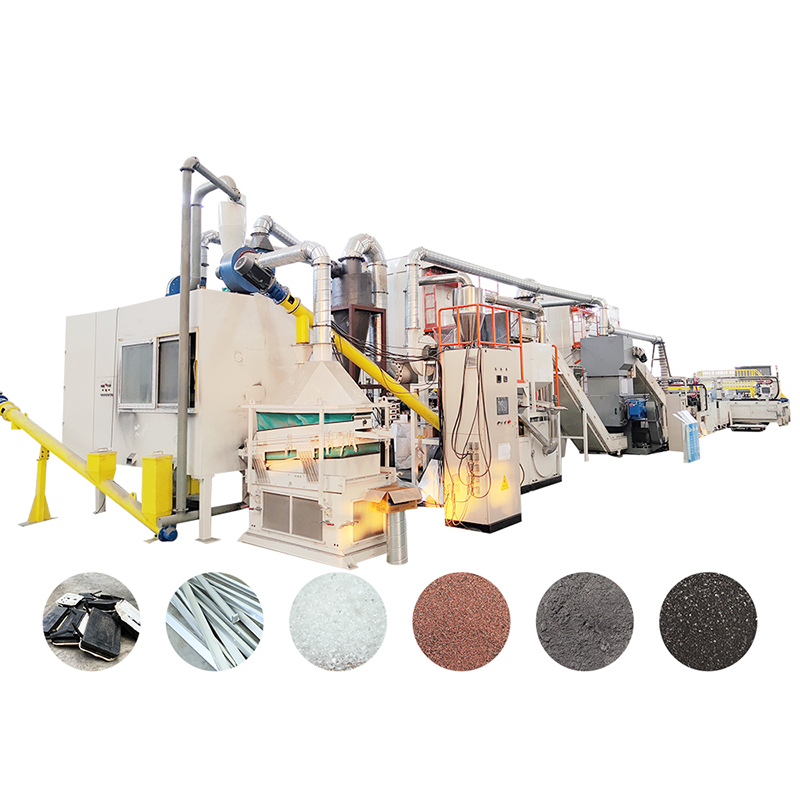 Solar Panel Crushing and Recycling Line - Solar Panel Recycling Machine