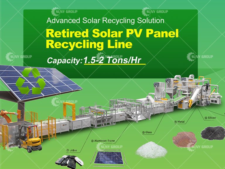 Solar Panel Recycling Equipment - Solar Panel Recycling Machine